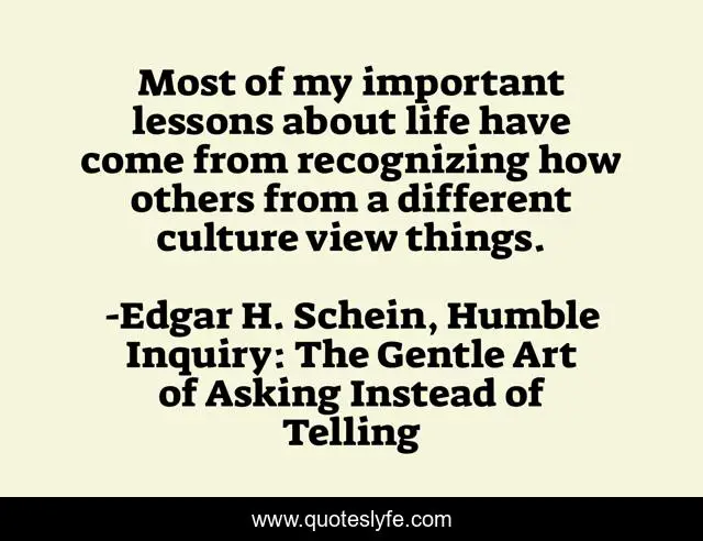 Most of my important lessons about life have come from recognizing how ...