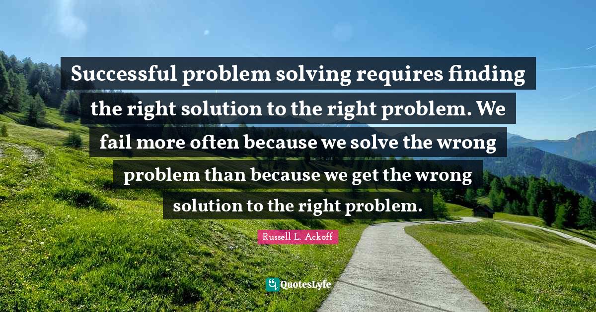 Best Problem Solving Quotes with images to share and download for free ...