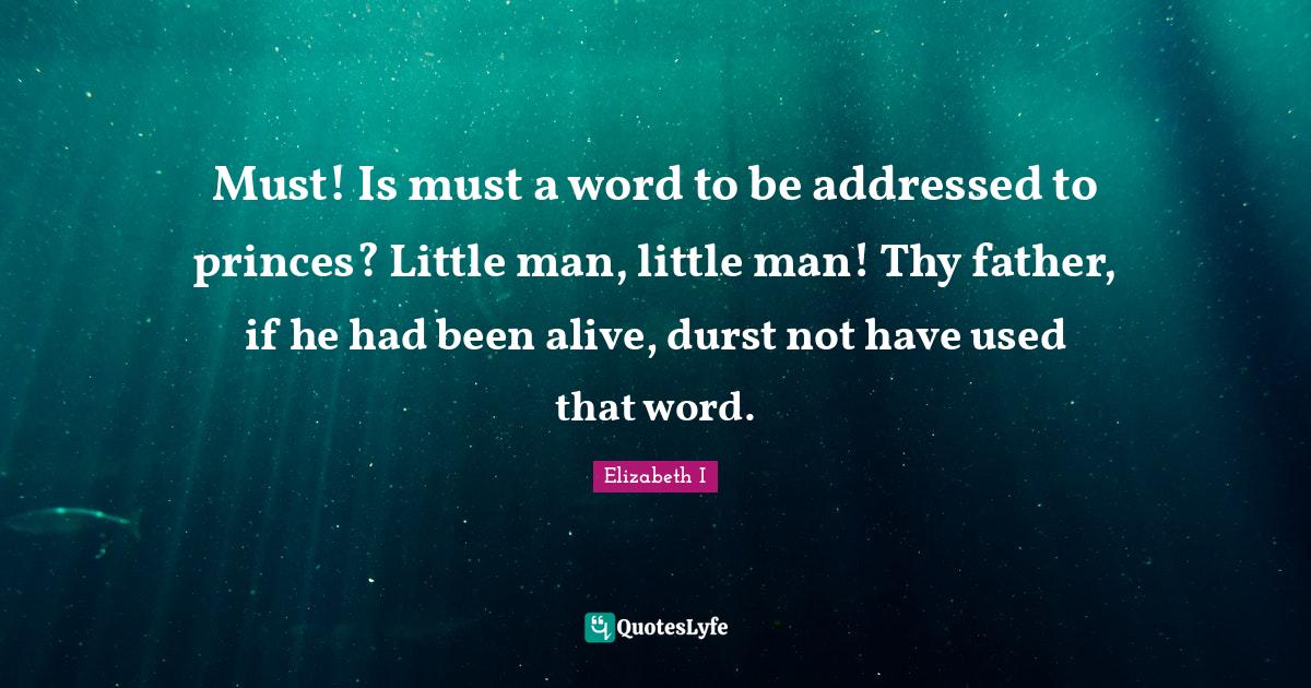 Must Is Must A Word To Be Addressed To Princes Little Man Little Ma Must Is Must A Word To Be Addressed To Princes Little Man Little Ma