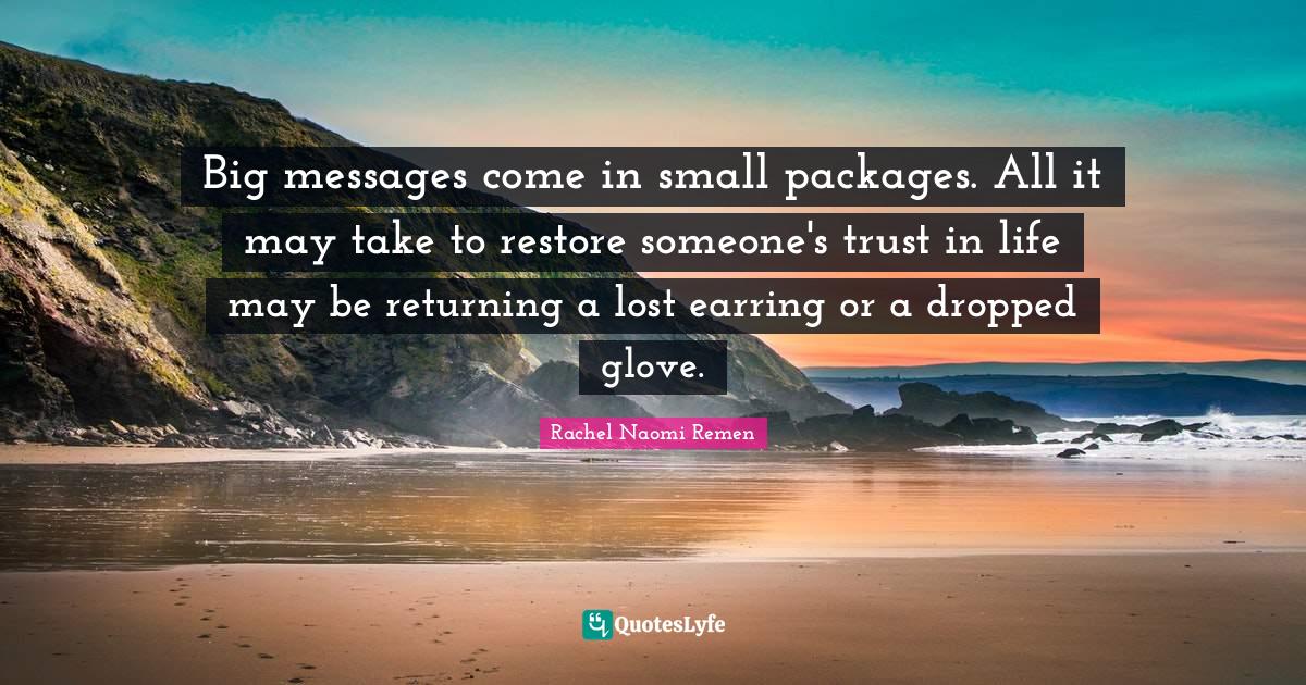 Best Small Packages Quotes with images to share and download for free ...